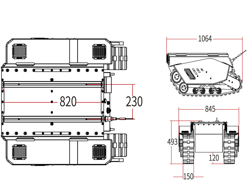AgileX Robotics Bunker Pro Platform – AlphaGeo Ltd